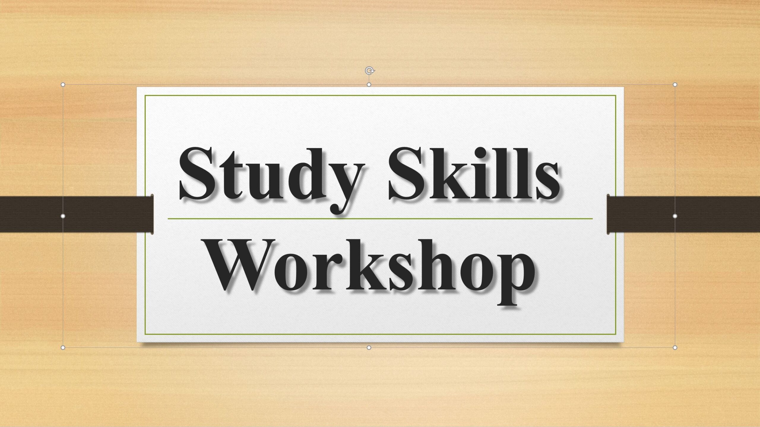 Study Skills Workshop Ace Acumen Academy Study Skills Workshop Ace Acumen Academy